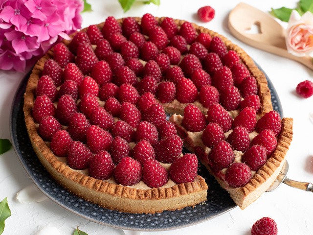 Recettes de Tarte aux Framboises de Turbigo Gourmandises