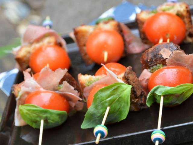 Recettes de Mini Brochettes