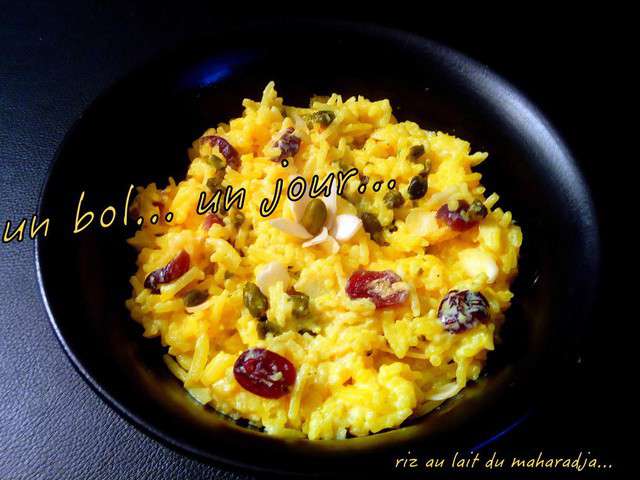 Recettes de Riz au Lait de un bol... un jour...