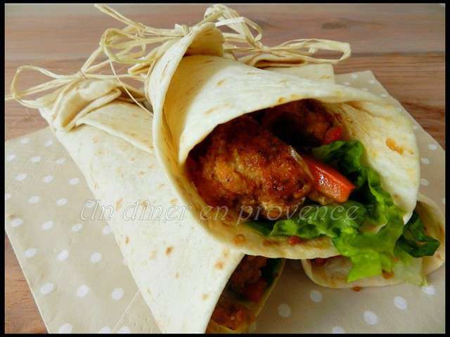 Recettes de Wrap de Un dîner en Provence