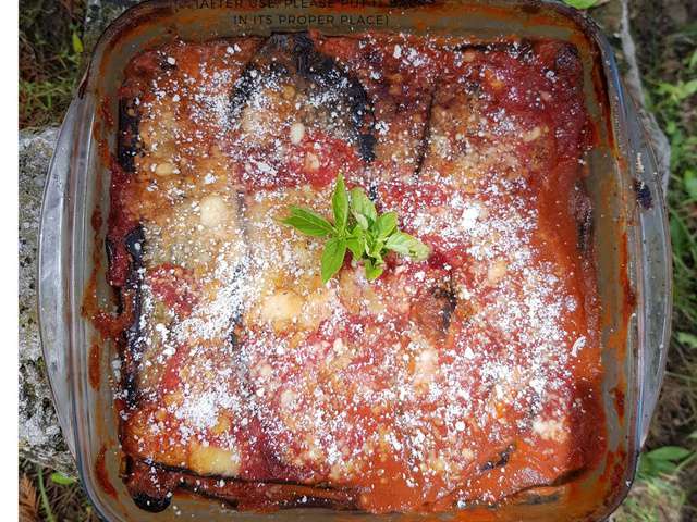 Recettes d'Aubergines alla parmigiana de Un Zest de Soleil