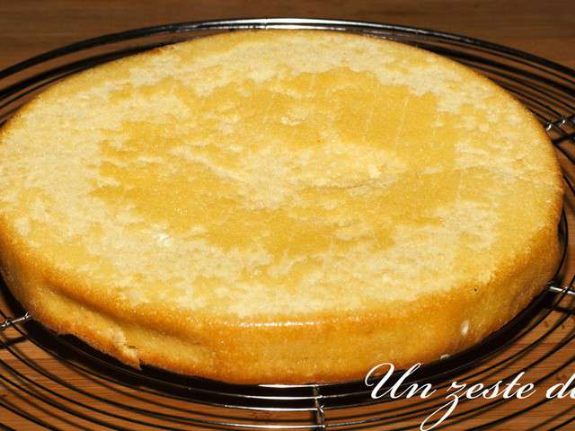 Recettes de Génoise de un zeste de gourmandise