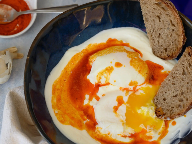 Recettes d'Oeufs Pochés de Une aiguille dans l' potage