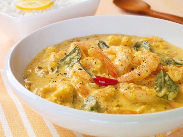 Recettes de Curry de gambas