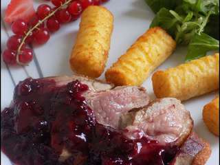 Recettes de Sauce aux fruits rouges