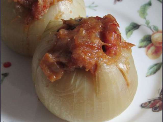 Recettes d'Oignons farcis