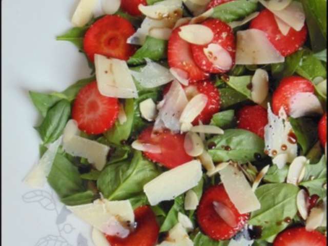 Recettes de Salade à la fraise