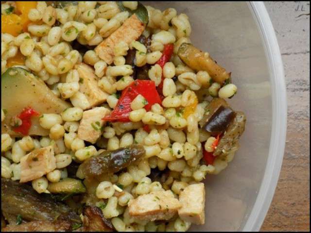 Recettes de Salade de blé de Une toquée en cuisine