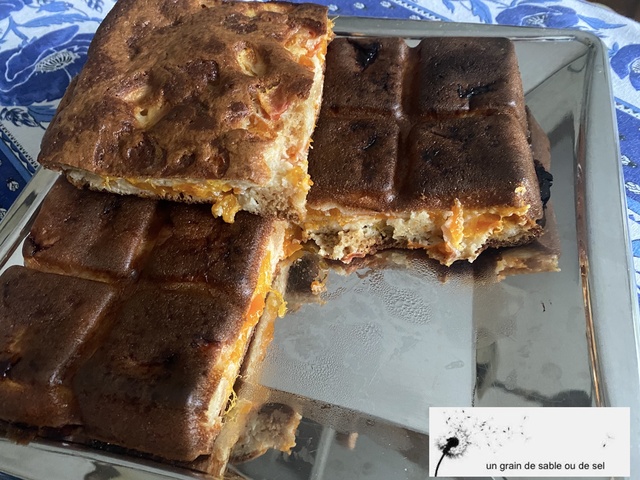 Recettes de Gâteau aux Abricots de Un grain de sable ou de sel