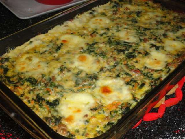 Recettes de Gratin de légumes et Épinards