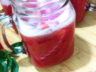 Recettes de Jus de fraise