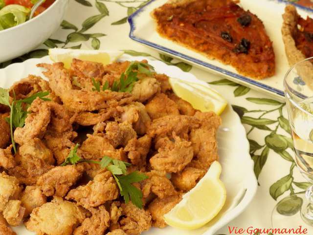 Recettes de Calamars et Poisson