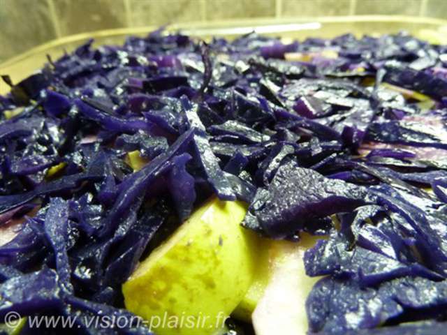 Recettes de Chou rouge de Vision-plaisir