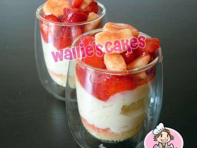 Recettes de Verrines de Wallie's cakes