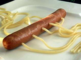 Recettes de Spaghetti et Knackis