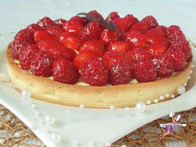 Recettes de Tarte aux Fruits Rouges et Fraises